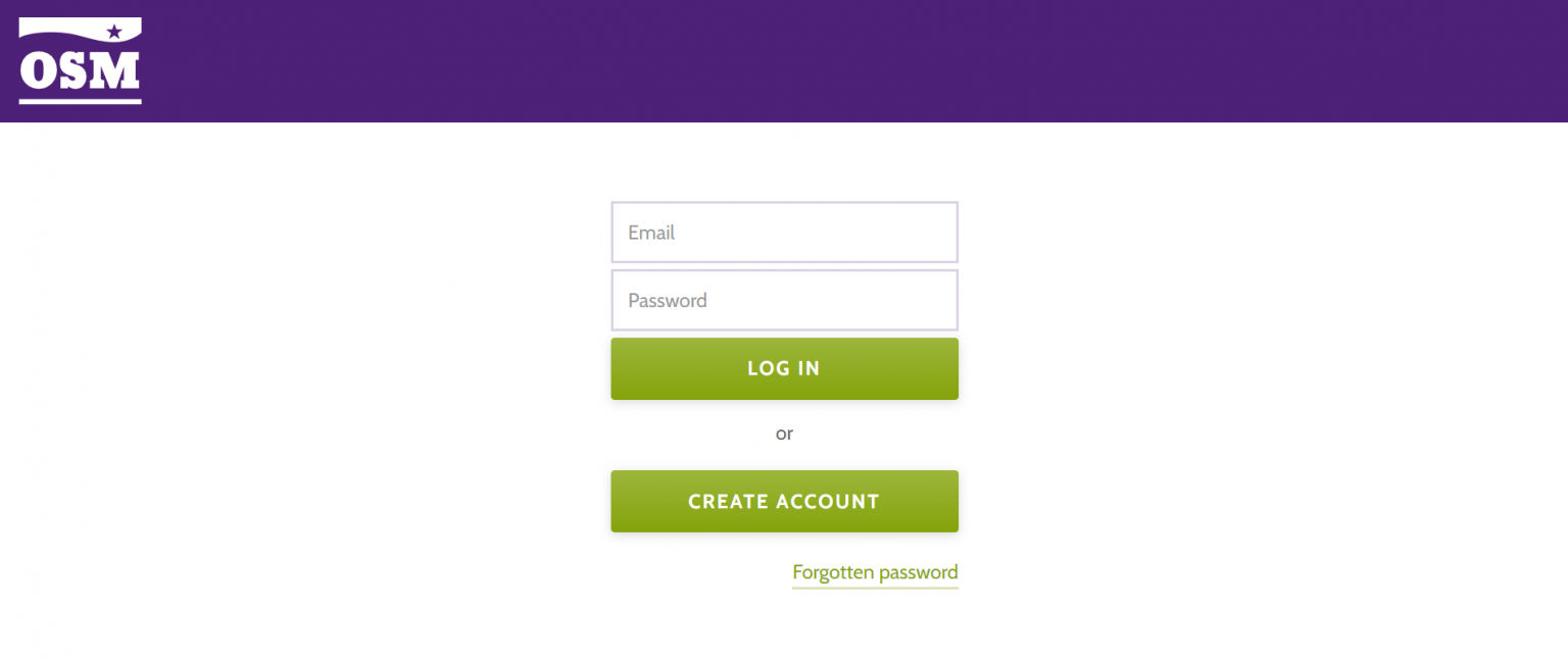 First Time Login - 1st Hardwick and Highfields Scout Group